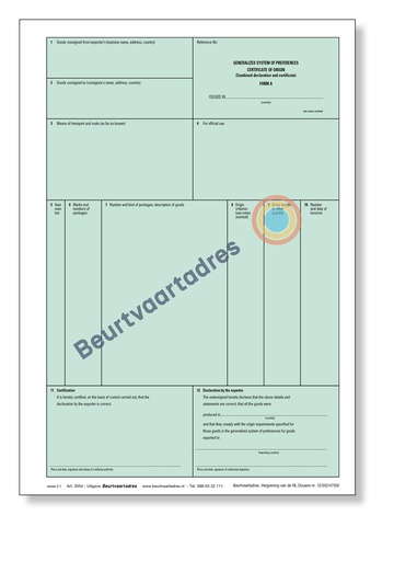 EUR.1, ATR en andere certificaten | Beurtvaartadres
